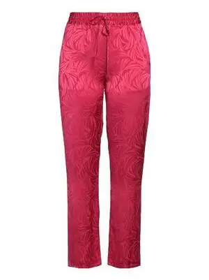 Blumarine Straight Leg Jacquard Pants - Pink