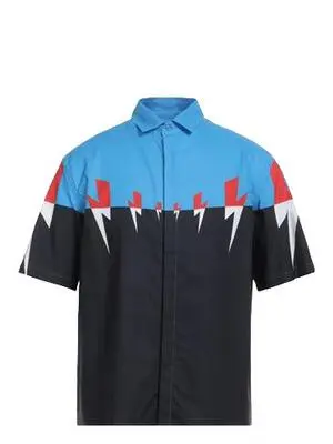 Neil Barrett Shirt Size Cotton - Blue