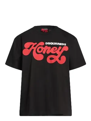 Dsquared2 Honey Printed T-shirt - Black