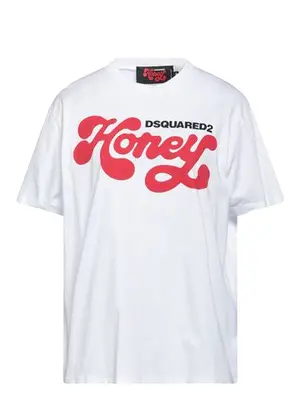 Dsquared2 Honey Printed T-shirt - White
