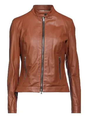 DELAN DELAN Leather Biker Jacket