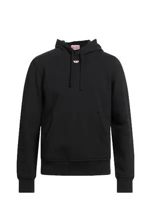DIESEL Cotton-elastane Fleece Sweatshirt - Black