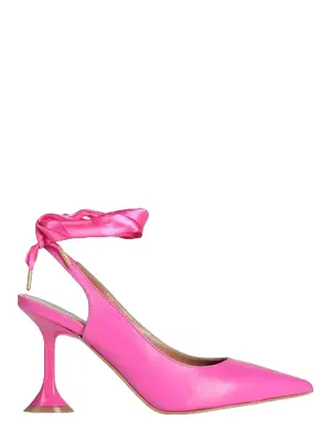 EMANUÉLLE VEE Light Leather Pumps Pink