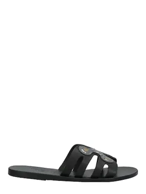 ANCIENT GREEK SANDALS X PETER PILOTTO Slide Sandals - Black