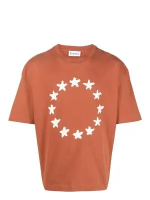 ÉTUDES STUDIO Spirit Painted Stars T-shirt - Brown