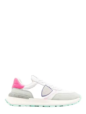 Philippe Model Logo-patch Low-top Sneakers - White