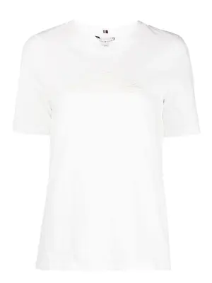 Tommy Hilfiger Embroidered T-shirt - White