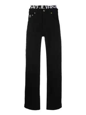 Versace Straight-leg Jeans - Black