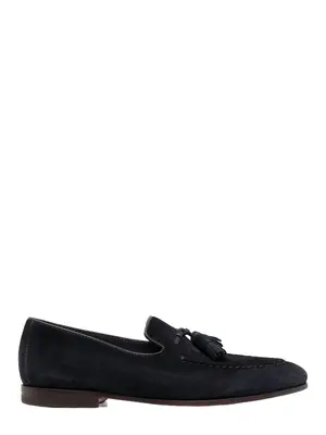 Santoni Tassel Detail Loafers - Blue