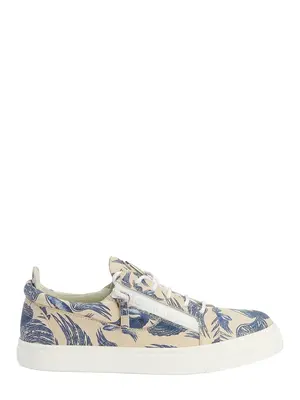 GIUSEPPE ZANOTTI Frankie Double-Zip Low-Top Sneakers