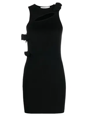 Coperni Cut-out Mini Dress - Black