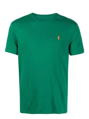 Polo Ralph Lauren Embroidered-logo Short-sleeve T-shirt - Green