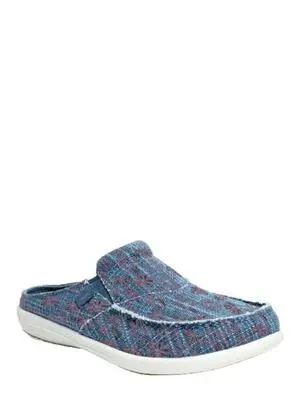 REVITALIGN Siesta Canvas Slip-on Shoe - Marine Blue