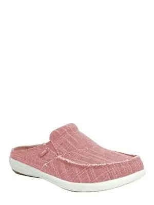 REVITALIGN Siesta Canvas Slip-on Shoe - Rose Tan