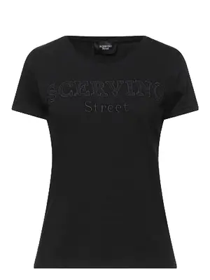 Ermanno Scervino Printed T-shirt - Black