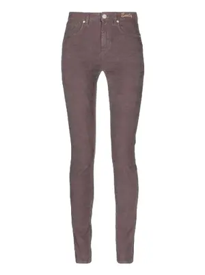 P JEAN P. JEAN Tapered Corduroy Pants Dark Brown
