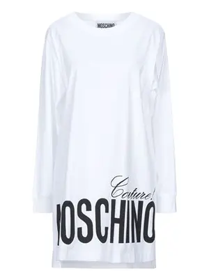 Moschino Couture Cotton T-Shirt White