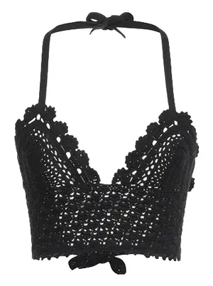 NUDE NUDE Knitted Crop Top