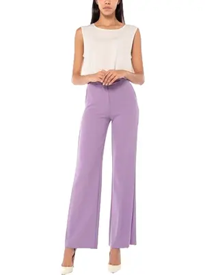 Atos Lombardini Wide-leg Trousers - Purple