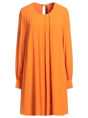 MANILA GRACE Mini Dress - Orange