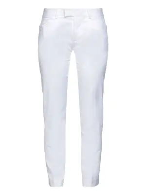 Dsquared2 DSQUARED2 Straight-Leg Cropped Pants White