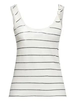 ROBERTO COLLINA Cotton Tank Top White