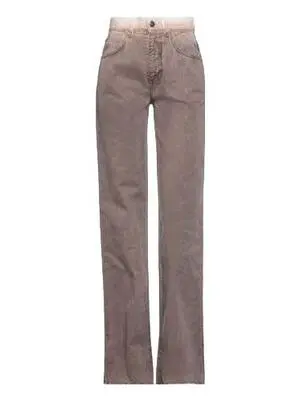 ANTONELLA RIZZA ANTONELLA RIZZA Cotton Straight-Leg Jeans Brown