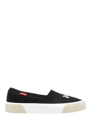 Palm Angels Logo Slip-on Sneakers - Black