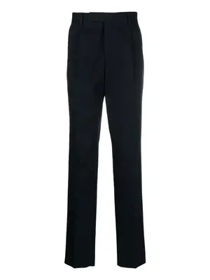 Zegna Straight-leg Tailored Trousers - Blue