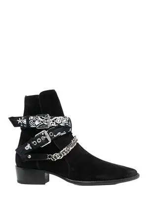 Amiri 40mm Bandana Boots - Black