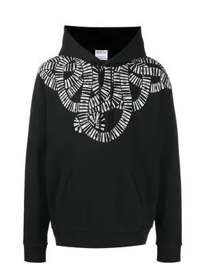 COUNTY OF MILAN Printed Hoodie - Black