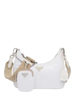 Prada Re-Edition Shoulder Bag White