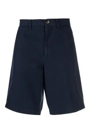 Brunello Cucinelli Straight-leg Knee-length Bermuda Shorts - Blue