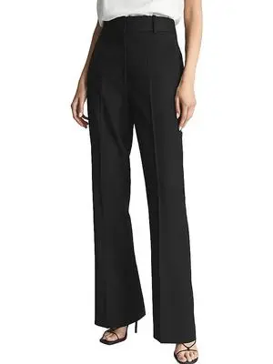 REISS Haisley Flared Leg Trousers