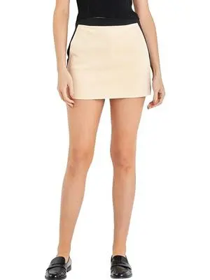 English Factory English Factory Colorblock Skort Beige/ Black