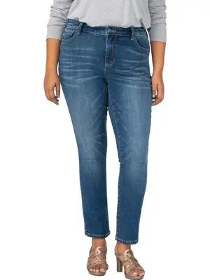 SLINK JEANS High-rise Ankle Skinny Jeans - Haisley