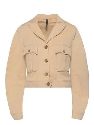 MANILA GRACE Single-breasted Jacket - Beige