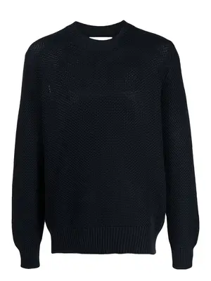 Pringle Of Scotland Round Neck Jumper - Blue