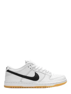 Nike Sb Dunk Low Gum Sneakers - White