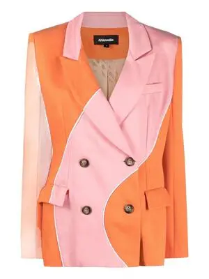 Ahluwalia Madhu Two-tone Blazer - Orange