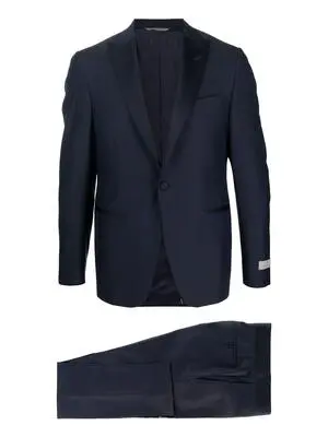 Canali Single-breasted Suit - Blue