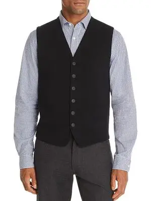 Bloomingdale'S Merino Wool Vest - Navy