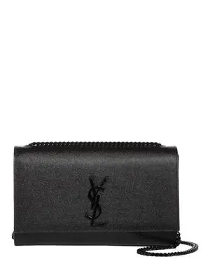 Saint Laurent Kate Medium Shoulder Bag Black/black