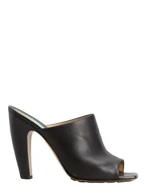 bottega veneta - Lambskin Heeled Mule Sandals