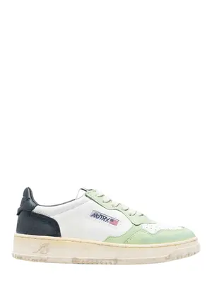AUTRY Medalist Color-block Sneakers - White