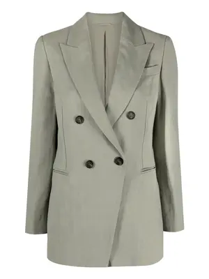 BRUNELLO CUCINELLI Brunello Cucinelli Double-Breasted Tailored Blazer