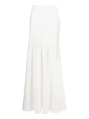 Cult Gaia A-line Long Skirt - White
