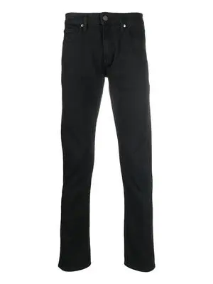 Calvin Klein Slim-fit Mid-rise Jeans - Black