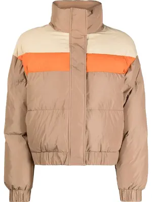 REJINA PYO Otis Puffer Jacket - Brown