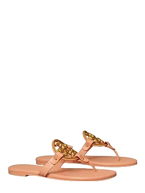 Tory Burch Metal Miller Soft Sandals Sweet Tooth